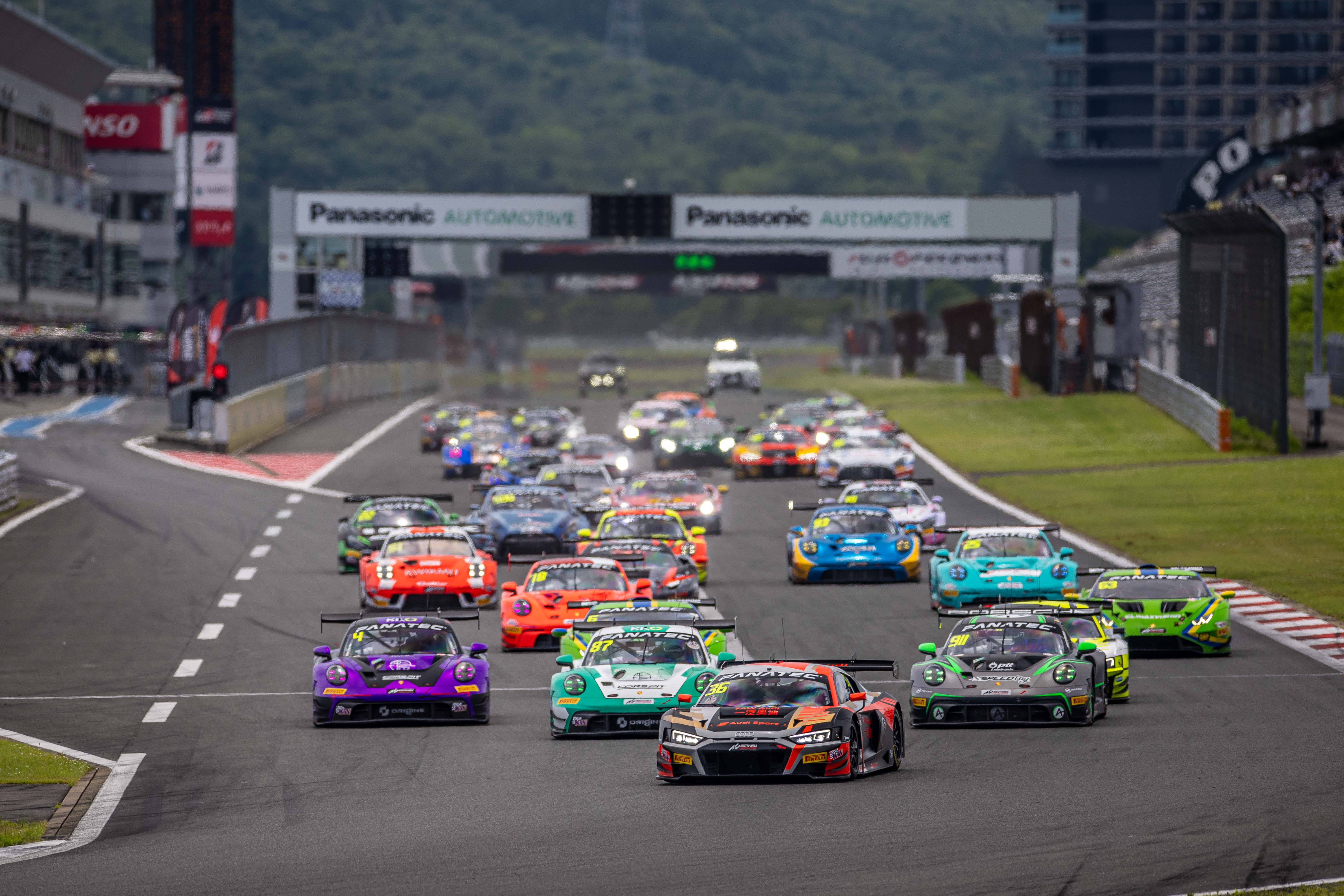Fanatec GT Asia: Origine’s Yuan and Ye claim first victory of the season at Fuji | Fanatec GT ...